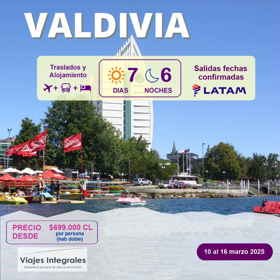 VALDIVIA – Viajes Integrales